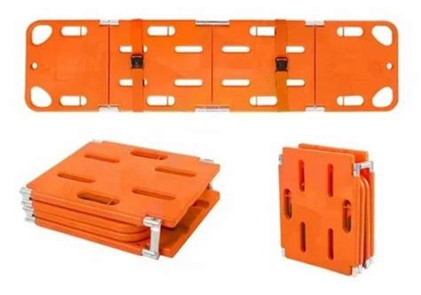 Folding Spine Board 4 Fold Frame Material Abs Plastic At ₹ 15000