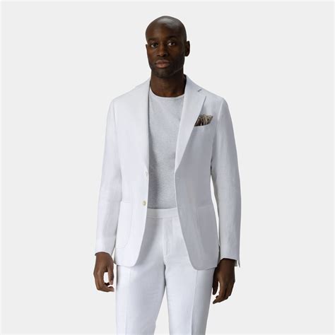 Optic White Two Piece Suit Tailor Store®