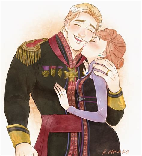 Frozen Fan Art Anna And Kristoff