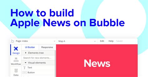 How To Build A No Code News App News App Builder Bubble
