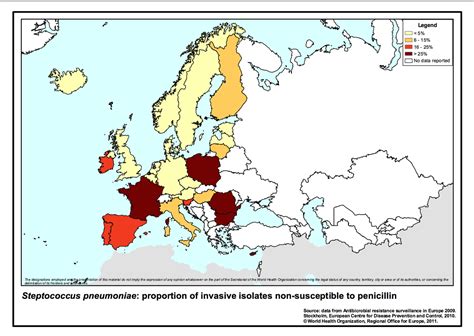 Strep Throat Map