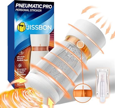 Jissbon Sucking Male Masturbator Pneumatic Pro Male Sex