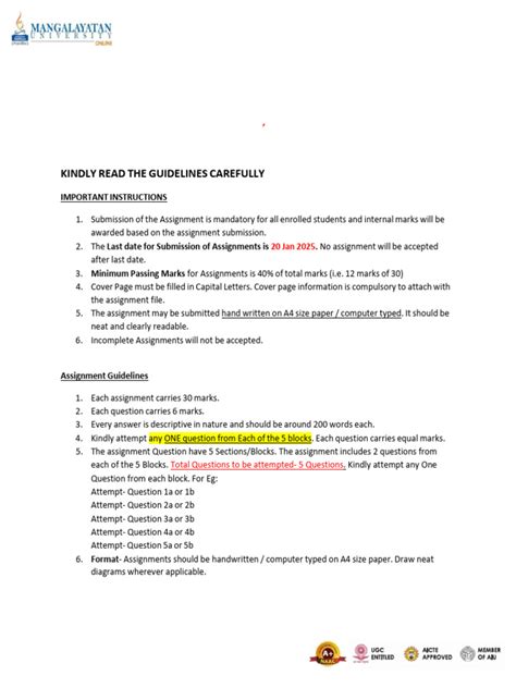 Assignment Guidelines July24 Session Sem 23 Pdf Computing