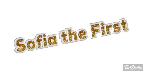 Sofia The First Cartoon Animated  Logo Designs