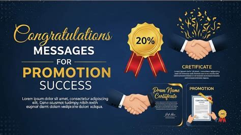 50 Congratulations Messages For Promotion Success
