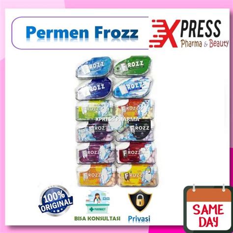 ⚡xpress⚡ Permen Frozz Mint Froz Fross Fros Pelega Tenggorokan Lazada Indonesia