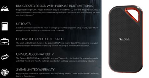 Sandisk S Mainstream Extreme Pro Portable Ssd Goes Nvme