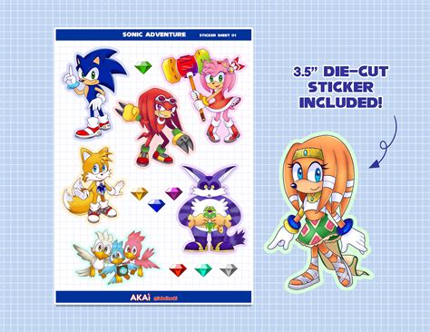 Sonic Character Model Sheet