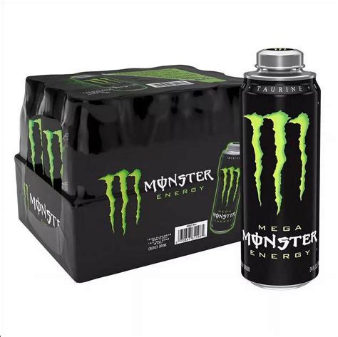 Monster Energy Original Mega Can Drink Pack 24oz12pk