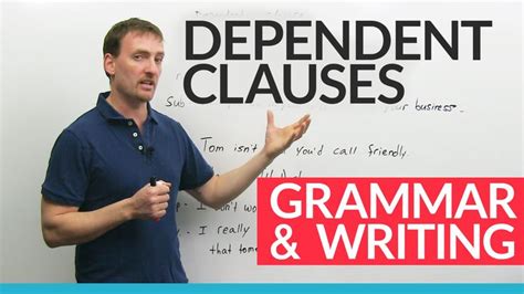 Dependent Clauses Fluent English English Grammar Advanced English Grammar English Grammar Ru