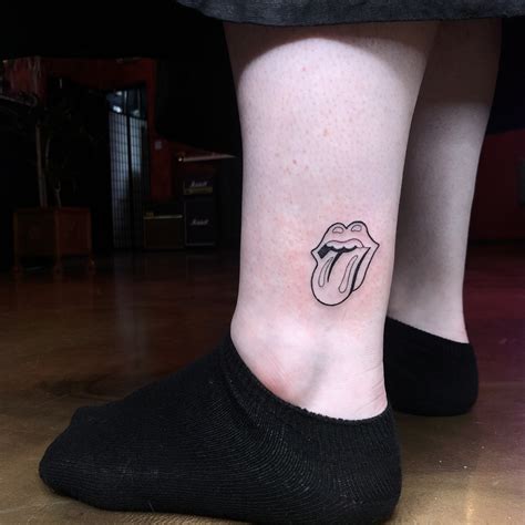 Rolling Stones Logo Tattoo