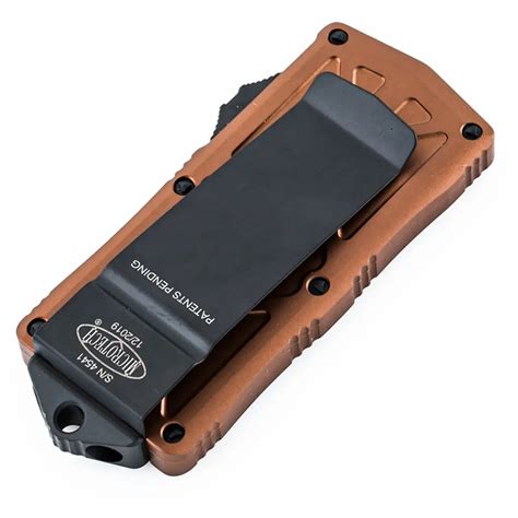 Microtech Exocet De Tan Handle Black Standard Blade Cali Legal Otf