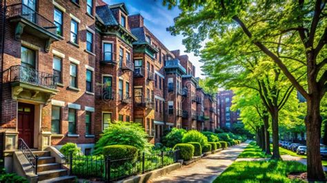 Midwood Brooklyn Charm Historic Brick Apartments Against A Vibrant