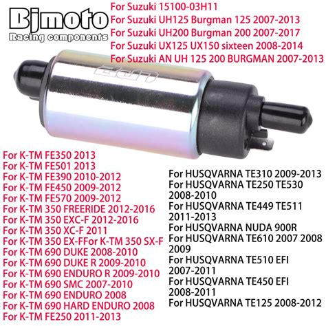 Moto Fuel Pump For 350 Freeride 350 Exc F Excf Xcf Exf Sxf Fuelpump For