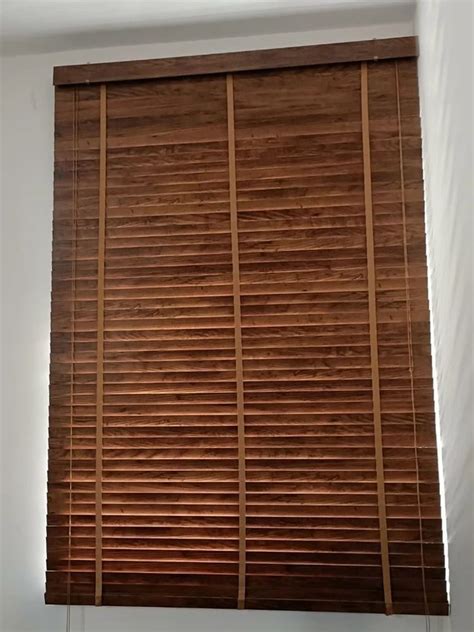 Brown Wooden Window Blinds At ₹ 300sq Ft Wooden Blinds In Dehradun Id 27294624233