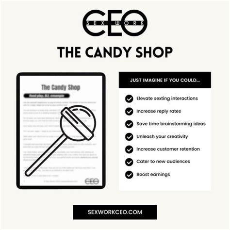The Candy Shop Script Sex Work Ceo