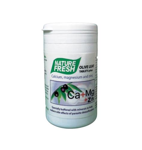 Nature Fresh Olive Leaf Tablets With Calcium And Magnesium Cbd Care Shop