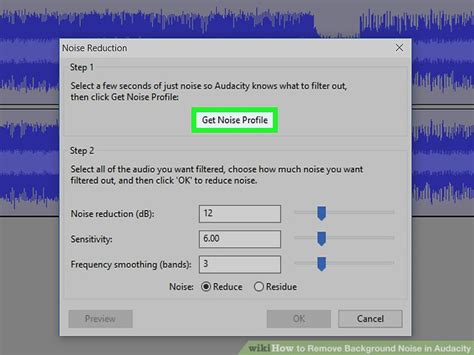 How To Remove Background Noise In Audacity Steps