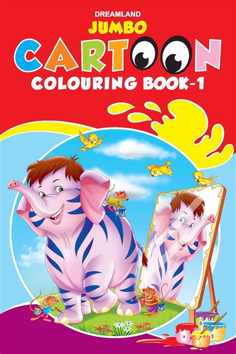 Jumbo Cartoon Colouring Book 1 — Book Mart W L L