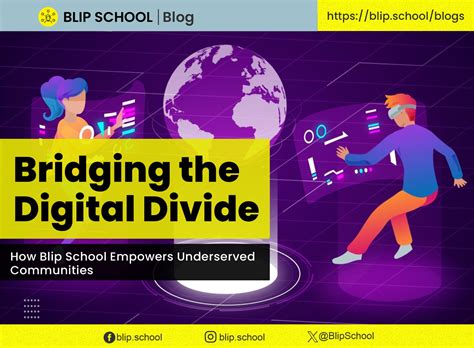 Blip School Bridging The Digital Divide How Blip School Empowers Underserved Communities