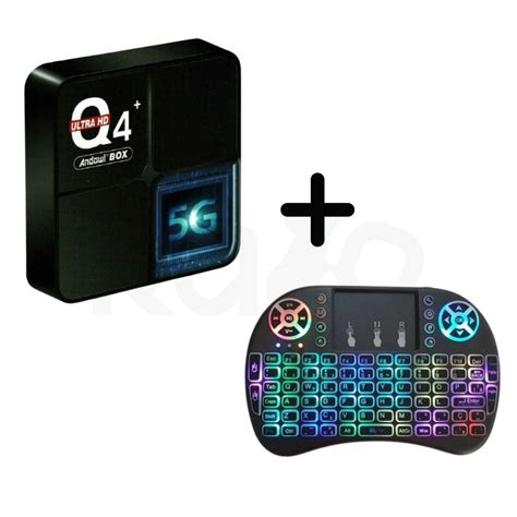 Tv Box Q4 Pro 6k Uhd Teclado Loja Do Rato