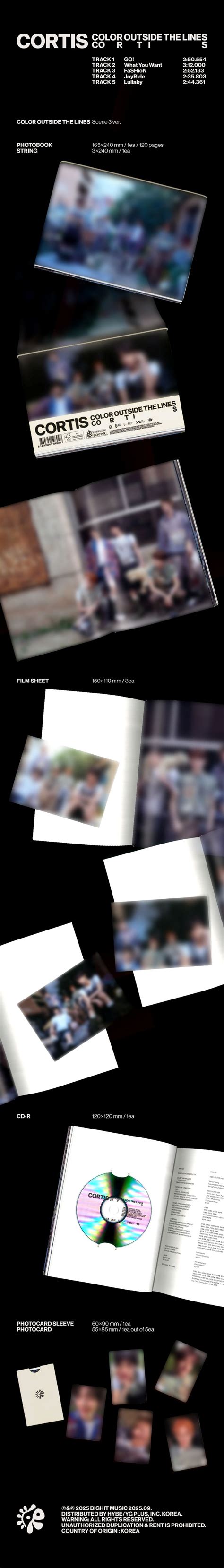 Cortis Color Outside The Lines [7593] Album Version Scene 3 Ver