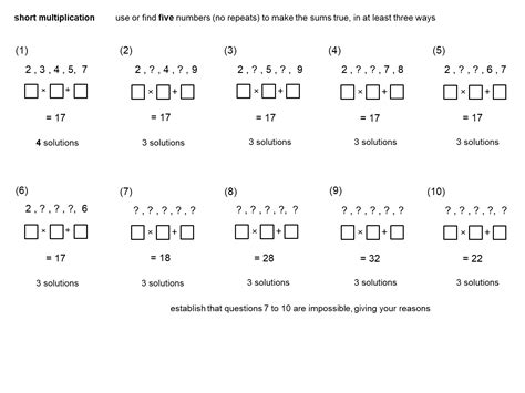 Median Don Steward Mathematics Teaching Multiplication Problems