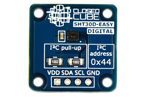 SHT30 Digital Humidity & Temperature Sensor Module from Closedcube on ...