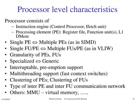 Tue 5kk70 Henk Corporaal Bart Mesman Ppt Download