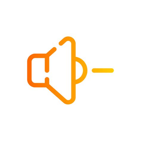 Decrease Volume Control Minus Speaker Sound Icon Download On