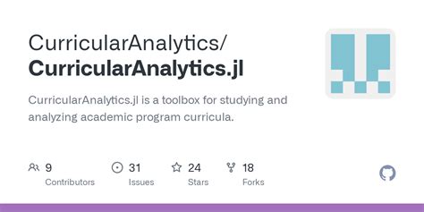 Github Curricularanalyticscurricularanalyticsjl