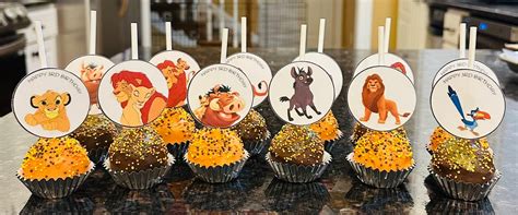 The Lion King Cake Pops Cabbit Cakes