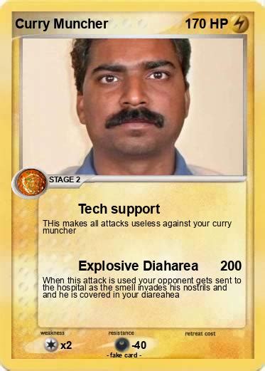Pokémon Curry Muncher 10 10 Tech Support My Pokemon Card