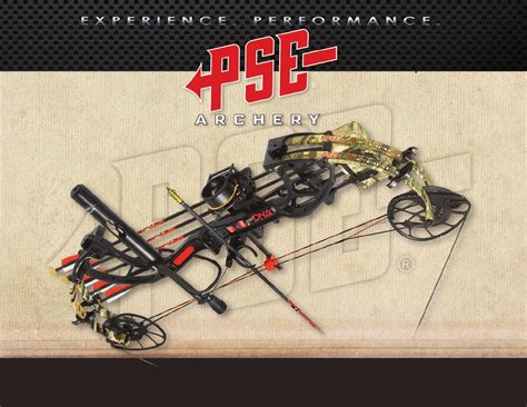Pse Archery Pro Series Bows 2013 Manual De Usuario Descargar Pdf