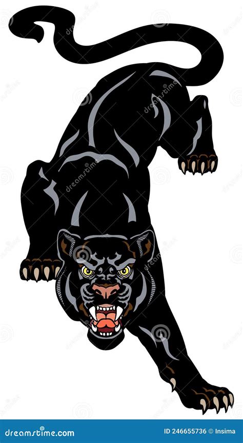 Roaring Panther Tattoo
