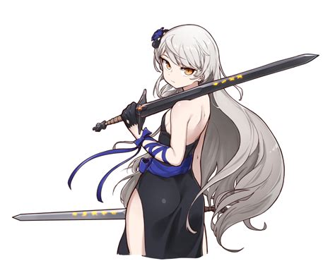 Euaa Hilde Counter Side Counter Side Silver Hair Absurdres