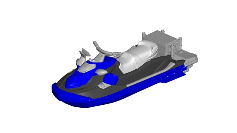Obj File Jetski 🚢 ・3d Printable Model To Download・cults