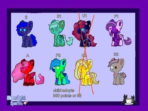 Chibi Adopts Mlp Closed By Kitty Titty On Deviantart