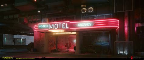 Javier Pintor Cyberpunk 2077 No Tell Motel