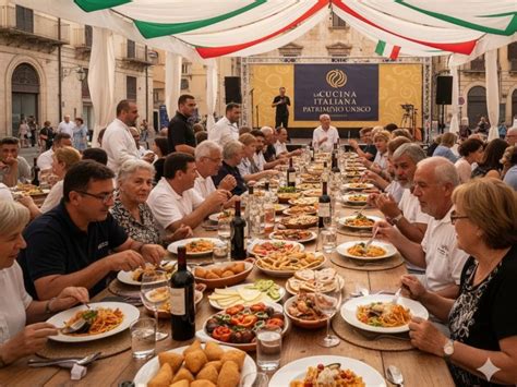 Sunday Lunch” Italys Push For Unesco Recognition