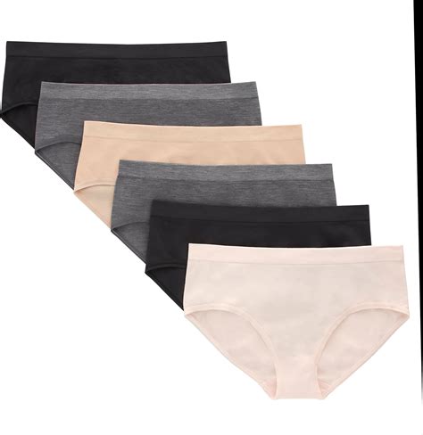 Hanes Girls Hipster Underwear Pack Seamless Comfort Tween