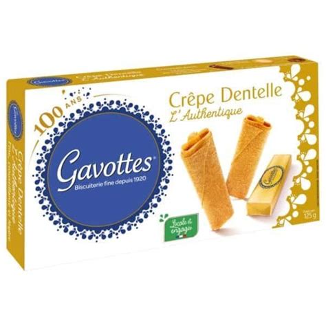 Gavottes Crepe Dentelle 125g French Deli