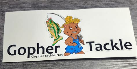 Gopher Tackle Decal Gopher Tackle