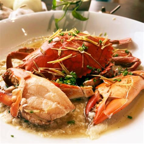 Cua Hấp Lòng Trắng Trứng