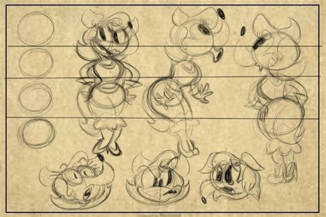 Fran Mcfox Character Model Sheet Cuphead Official™ Amino