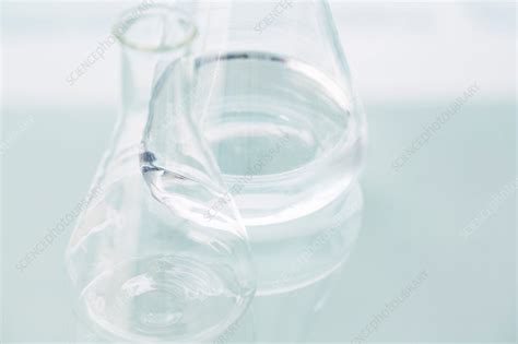Close Up Of Empty Beakers On Counter Stock Image F0148467