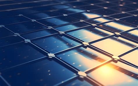 Premium Ai Image Solar Panel Background Empty Concept