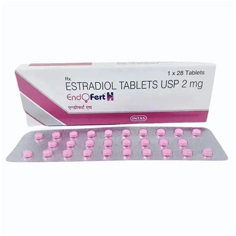Evadiol Estradiol 2mg Tablets At ₹ 400stripe Nagpur Id 27479502262