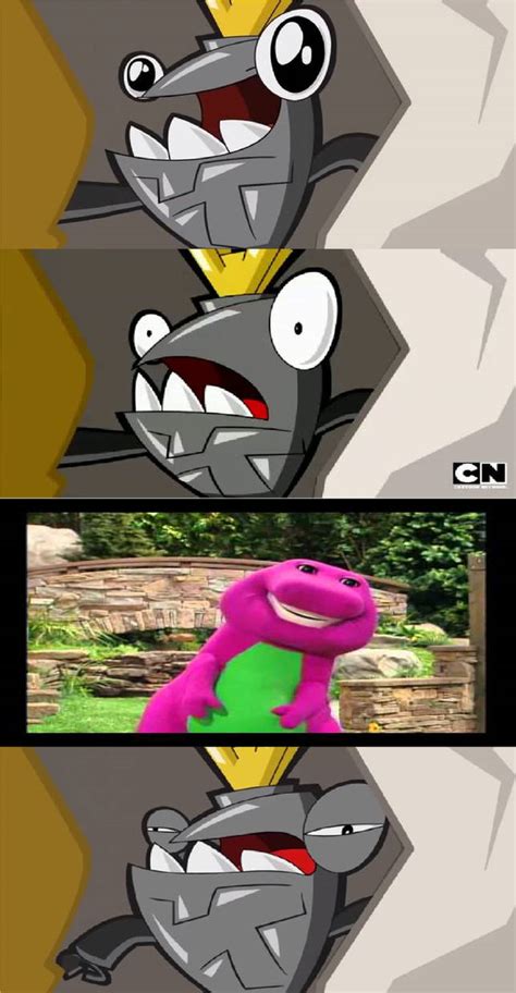 Shuff Reacts Barney By Theladyartist On Deviantart