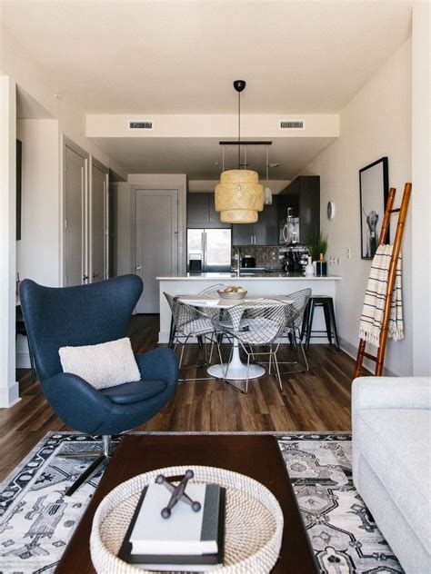 Bandd Design Project Austin Pied A Terre Home Tour Condo Living Room